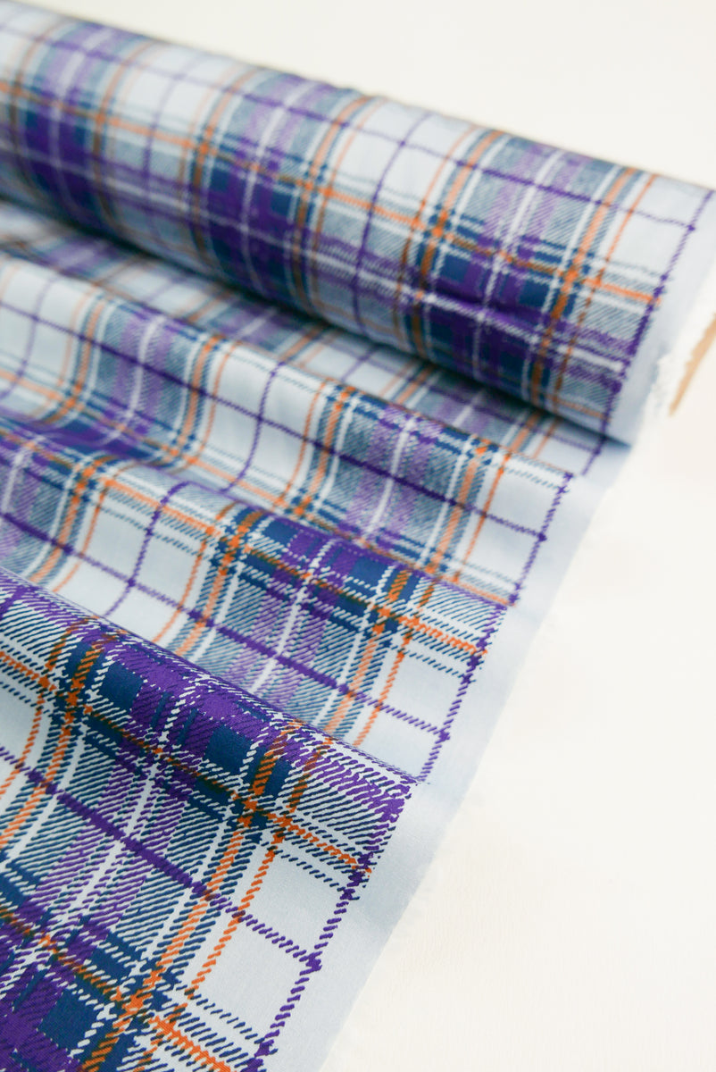 Frangelico - Printed Cotton Poplin | Pool – Drapers Fabrics