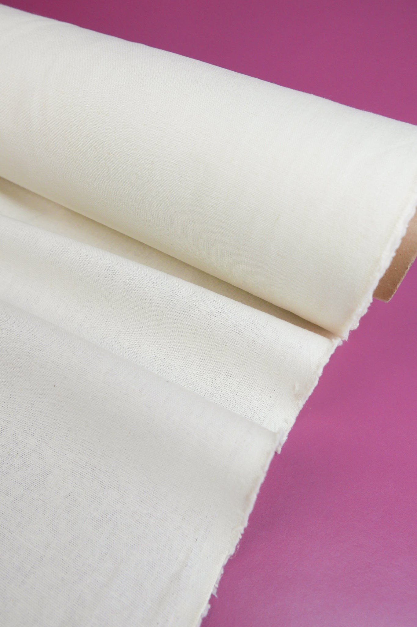 Freya - Heavy Square Weave Linen | Rice – Drapers Fabrics